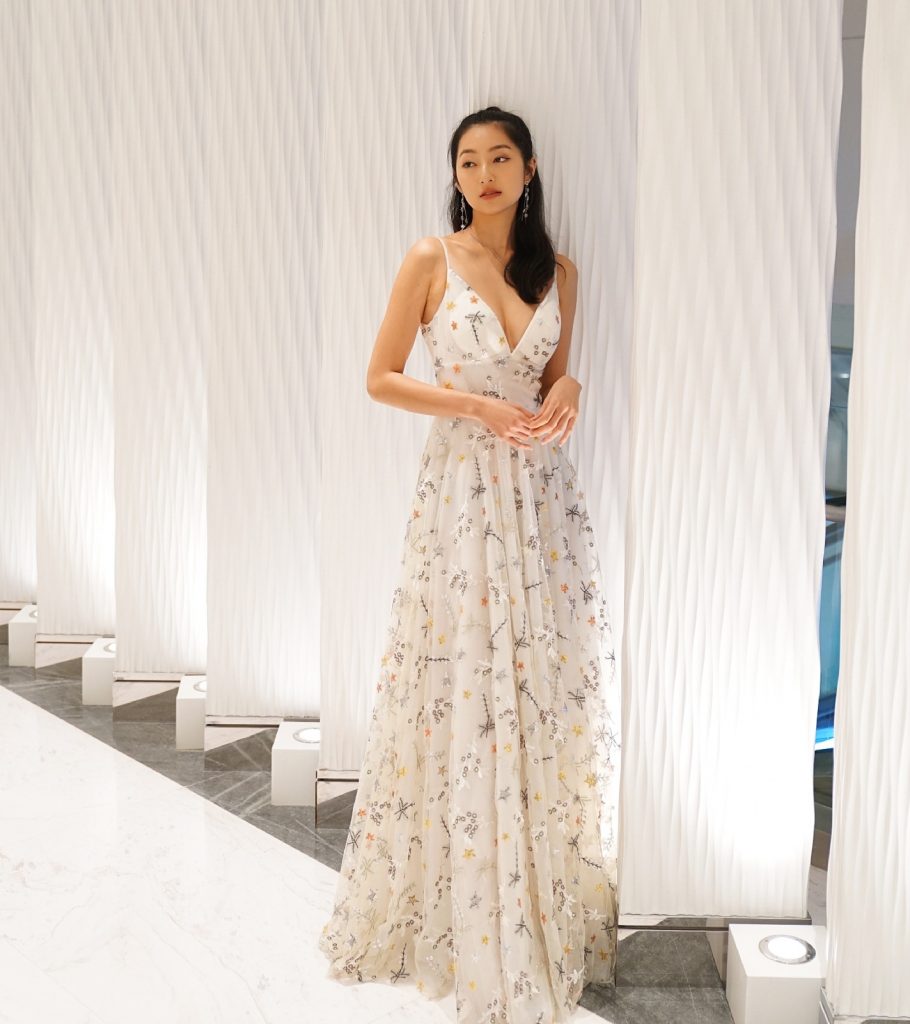 Chloe White Dress - Vogue Lease