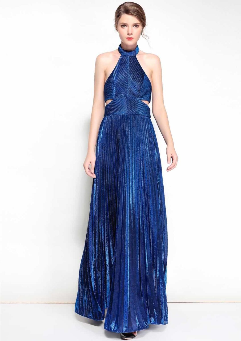 Zia Blue Dress – Vogue Lease